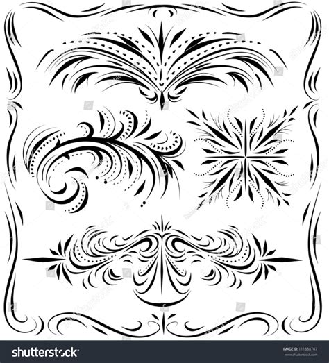 7 Western Scroll Work Stock Vectors Images And Vector Art Shutterstock