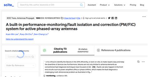 A Built In Performance Monitoring Fault Isolation And Correction Pm