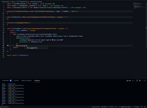 Autocompleteintellisense Not Suggesting Or Importing Components