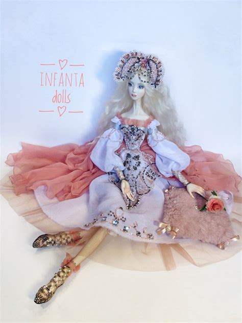 Author's doll Lily, is made of self-curing plastic, height of 52 cm ...