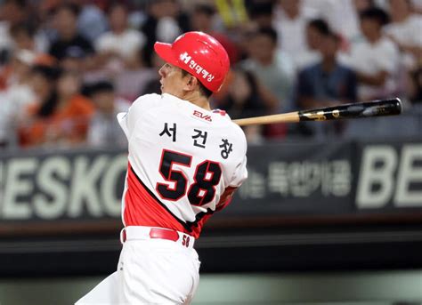 고향 광주 돌아온 서교수 1등 팀에서 행복 야구합니다끝내기 기회도 감사해 적극적으로 쳤다