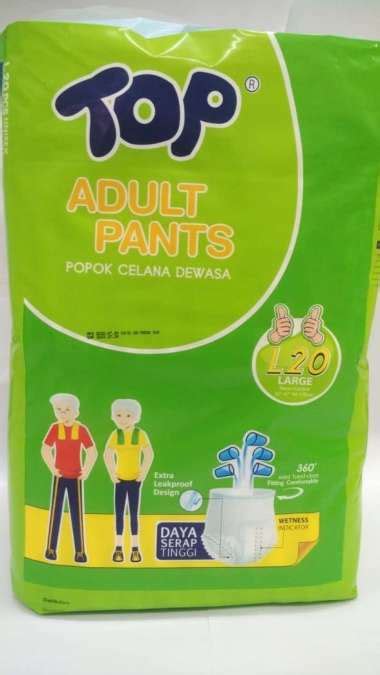 Jual Top Diapers Adult L 20 Termurah Harga Grosir Terupdate Hari Ini