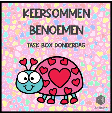 Juf Brenn Task Box Donderdag 🥰 Deze Week Oefenen Met