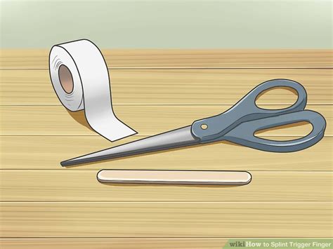 Ways To Splint Trigger Finger WikiHow
