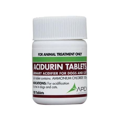 Acidurin 100mg Tablets For Dogs And Cats