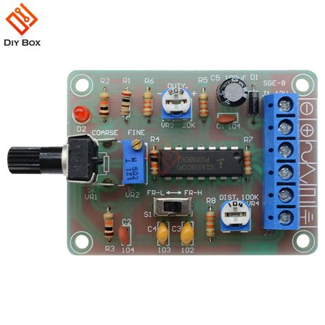 Icl8038 Monolithic Function Signal Generator Module Diy Kit Sine Square
