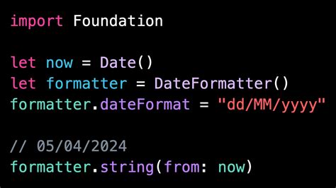 Bad Practice Not Using The Modern Formatting API Swift With Vincent