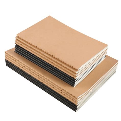 Journal Kawaii A5 B5 Kraft Paper Black Card Diy No Vicedeal