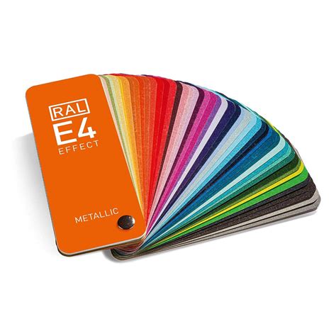 Buy Rale4 Color Chart 70 Metallic Colors Full Page Color Swatches