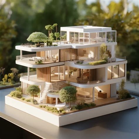 3d Mini Architecture Models Midjourney Prompt Promptbase