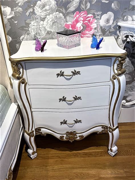 Antique Gold French Bedsides
