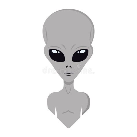 Isolated Cute Alien Avatar Vector Stock Illustration Illustration Of