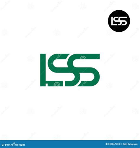 Letter Lss Monogram Logo Design Stock Illustration Illustration Of