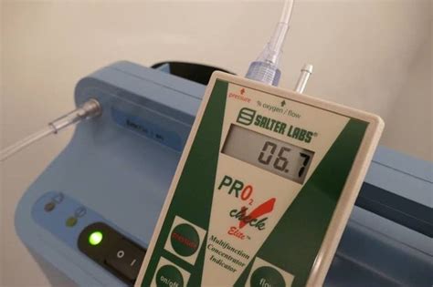 Salter Labs Pro2 Check Elite Ultrasonic Oxygen Indicator Multifunction Concentration Indicator