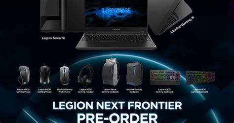Lenovo Announces Pre Order Exclusive Promo For New Legion Devices Pinoytechsaga