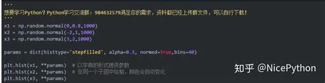Python：matplotlib绘制直方图 知乎