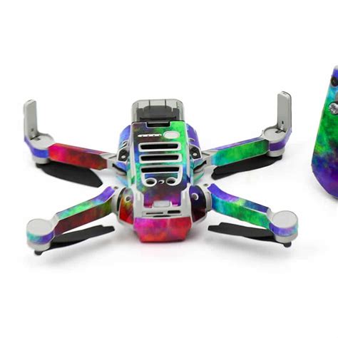 Wrap Skin Decal Stickers Rainbow Clouds Dji Mini 2 Drone