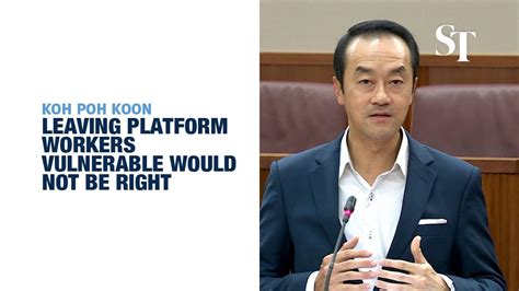 Singapore Platform Workers To Get Better Protection Under New Law Youtube
