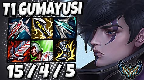T1 Gumayusi Aphelios Vs Draven ADC Korea Challenger Patch 13 5
