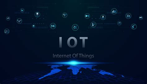 Abstract Internet Of Things Concept City 5g Iot Internet Of Things Communication Network