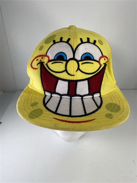 Spongebob Squarepants Youth Fitted Hat Size L Xl Nick… Gem