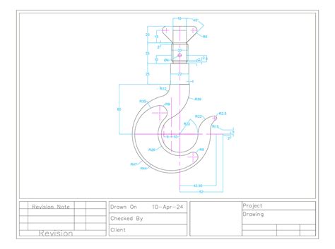 Autocad Challenge Drawings Behance