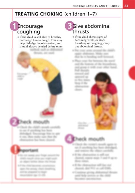 SOLUTION: Home emergency guide treating choking - Studypool