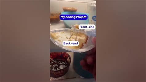 frontend vs backend coder developer programmer memes funny shorts