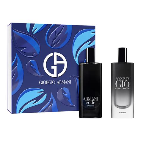 Buy Armani Acqua Di Gio And Code Parfum Discovery Set Limited Edition