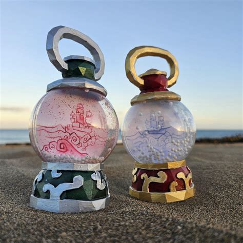 Sea Of Thieves Inspired Light Up Orb Lantern Etsy