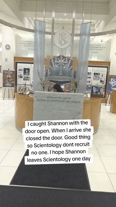 I Caught Shannon Trying To Recruit People To Join Scientology Cult