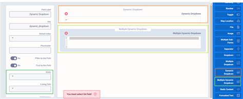 Production Plans Dynamic Dropdown Fields Daftra Knowledge Base