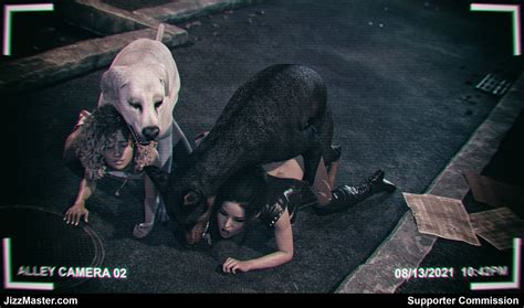 Rule 34 2animals 2girls 3d Camera View Canine Closed Eyes Curly Hair