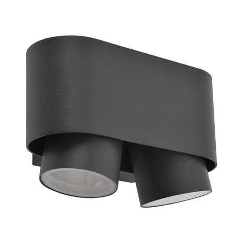 Aplique Exterior Cypres Down 2 Luces Gu10 Leroy Merlin