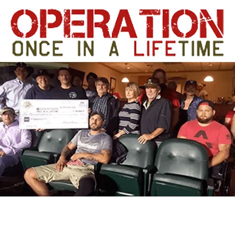 Operation Once In A Lifetime