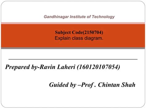 Class Diagram Java PPT