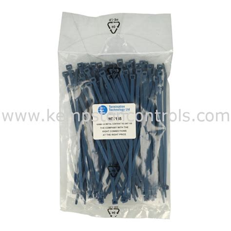 Termination Technology Mct185 Tt Metal Detectable Cable Ties 185mm X 4