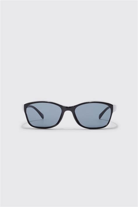 Angled Sunglasses Boohoo Uk