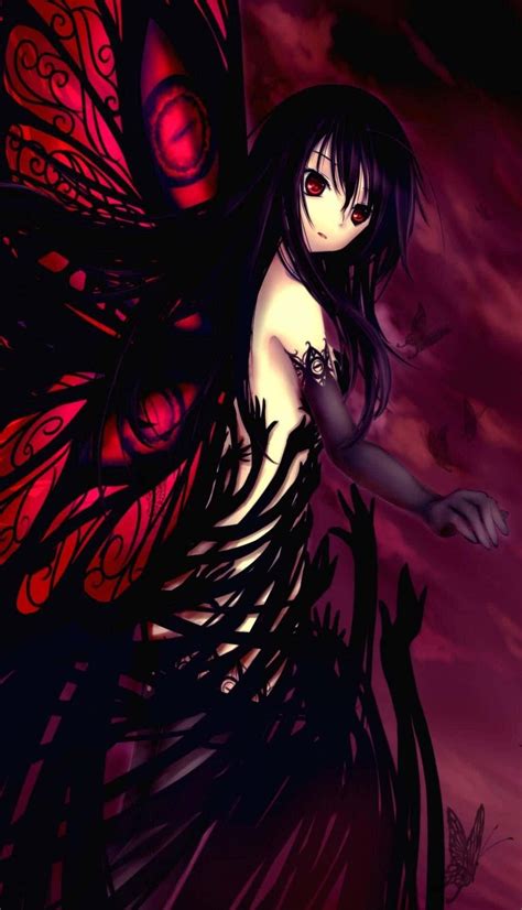 Download Beautiful Dark Anime Art Wallpaper
