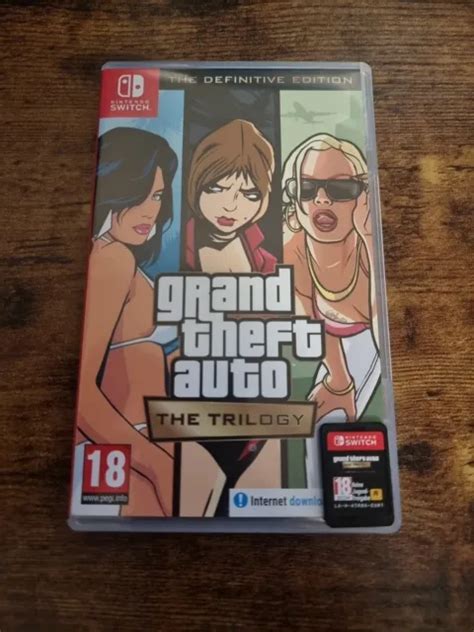 Grand Theft Auto The Trilogy The Definitive Edition Nintendo Switch