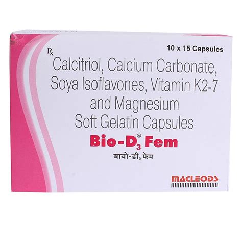 Bio D3 Fem Capsule Uses Side Effects Price Apollo Pharmacy