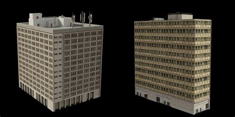 Blender Buildings Asset Pack Flippednormals