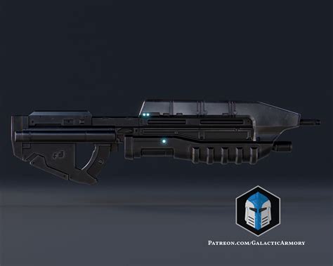 😇 Halo 3 Assault Rifle 3d Print Files・ 3d File For ・cults
