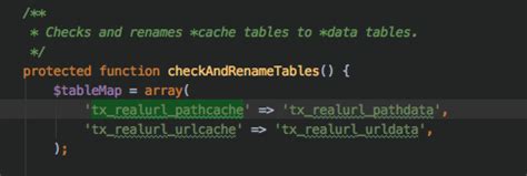 Realurl TYPO3 Table Tx Realurl Pathcache Doesn T Exist Stack Overflow