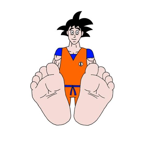 Goku Feet Tease By Maracroce32 On Deviantart