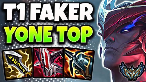 T1 Faker Yone Vs Gwen Top Korea Challenger Patch 1319 Youtube