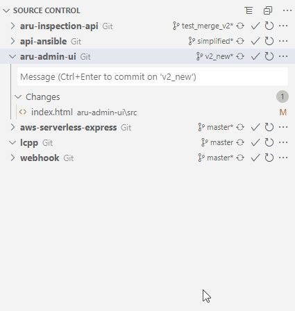 Source Control Project Collapses After Staging A File Issue Microsoft Vscode GitHub