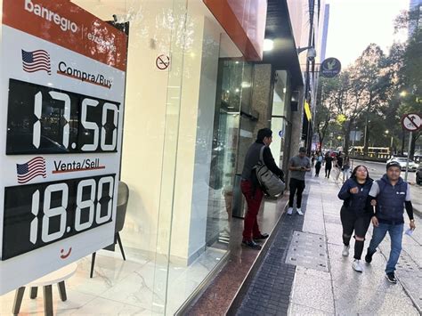 La Jornada Peso Mexicano Opera Estable Alcanzó Los 1701 Unidades