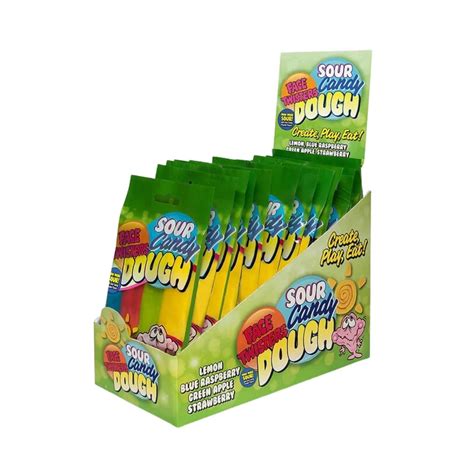 Face Twisters Sour Candy Dough 3 5oz 12ct I Got Your Candy
