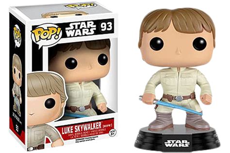 Funko Pop Star Wars Luke Skywalker Bespin Bobble Head 93 Us
